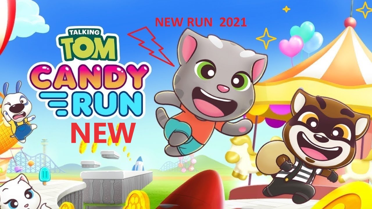 Talking Tom Candy Run / Game Play - YouTube