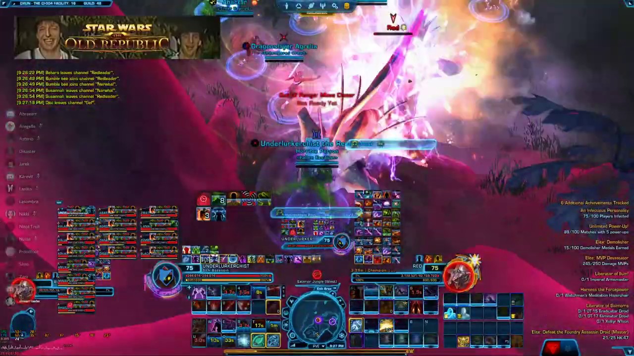 SWTOR: Dxun 16HM 1/6 Red (Assassin Tank PoV) - YouTube