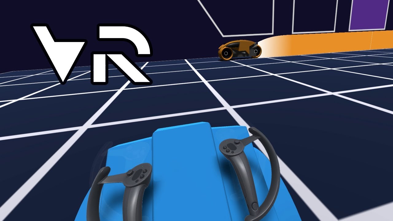 I turned the TRON Light Cycle race into a VR game - YouTube