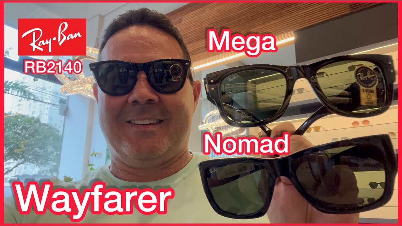 Mega Wayfarer 0840 Nomad 2187 inspirados no Wayfarer 2140 - YouTube