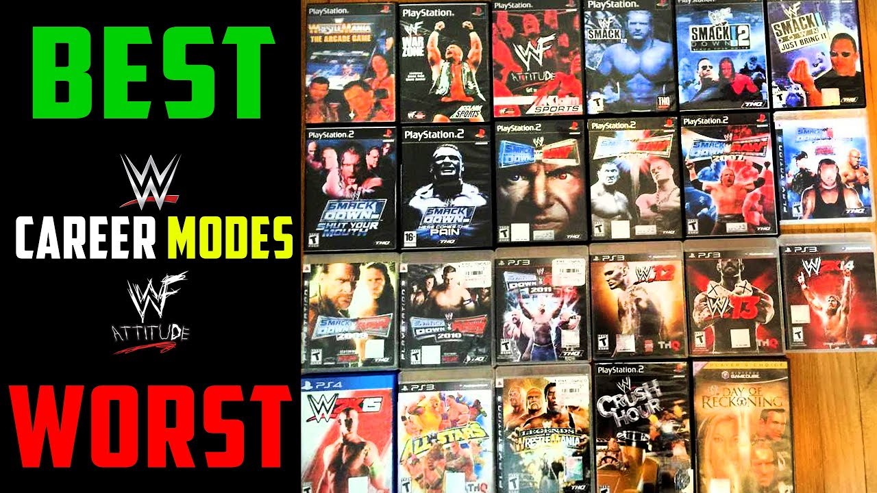 Best & Worst WWE Career Modes In WWE Games! (2000-2018) - YouTube