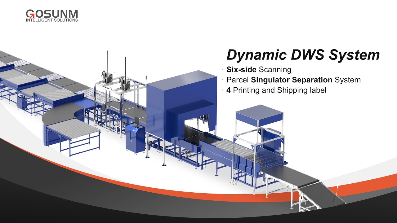 Dynamic Dws & Parcel singulator separation System with Printing and ...