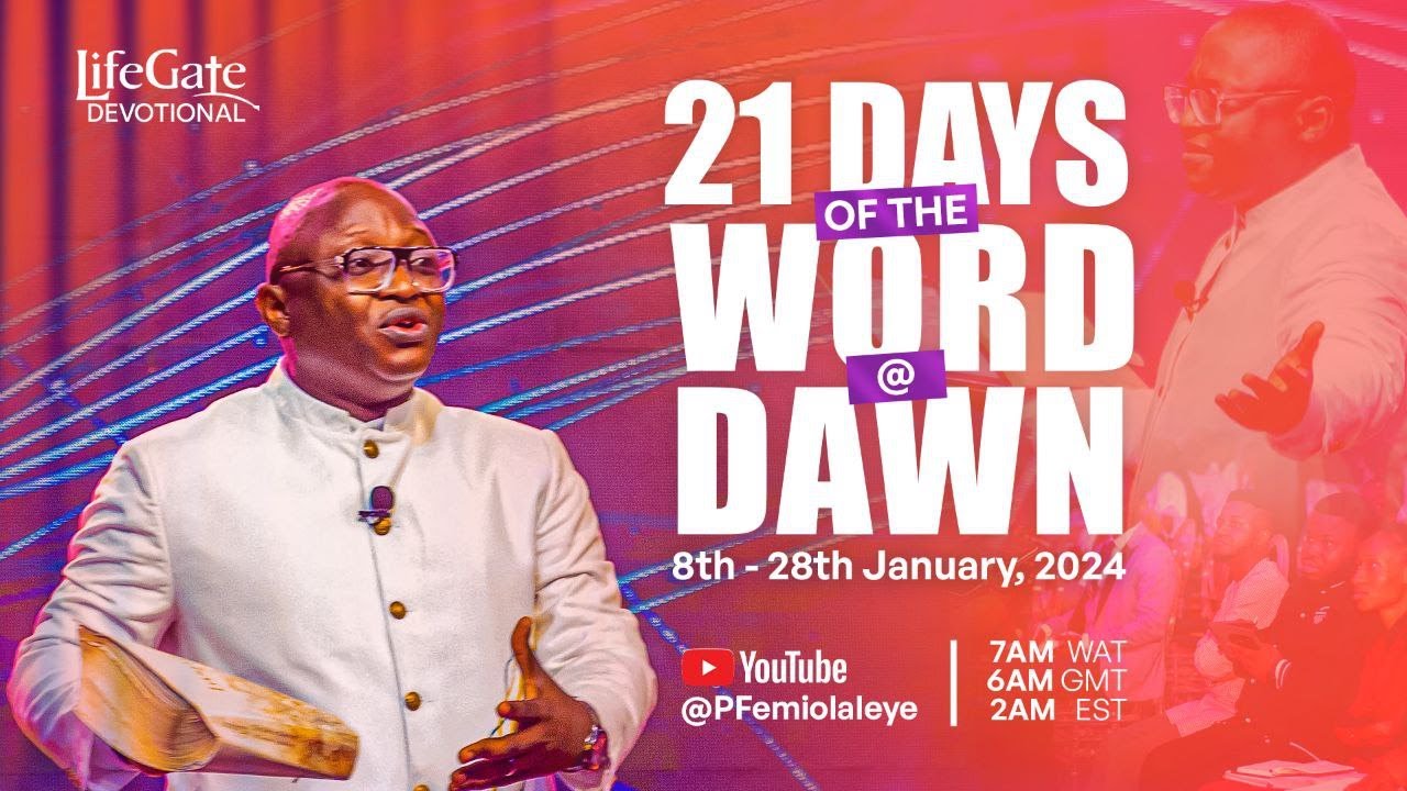 UNLOCKING THE GIFTS OF THE SPIRIT | WORD AT DAWN WITH REV'D FEMI ...