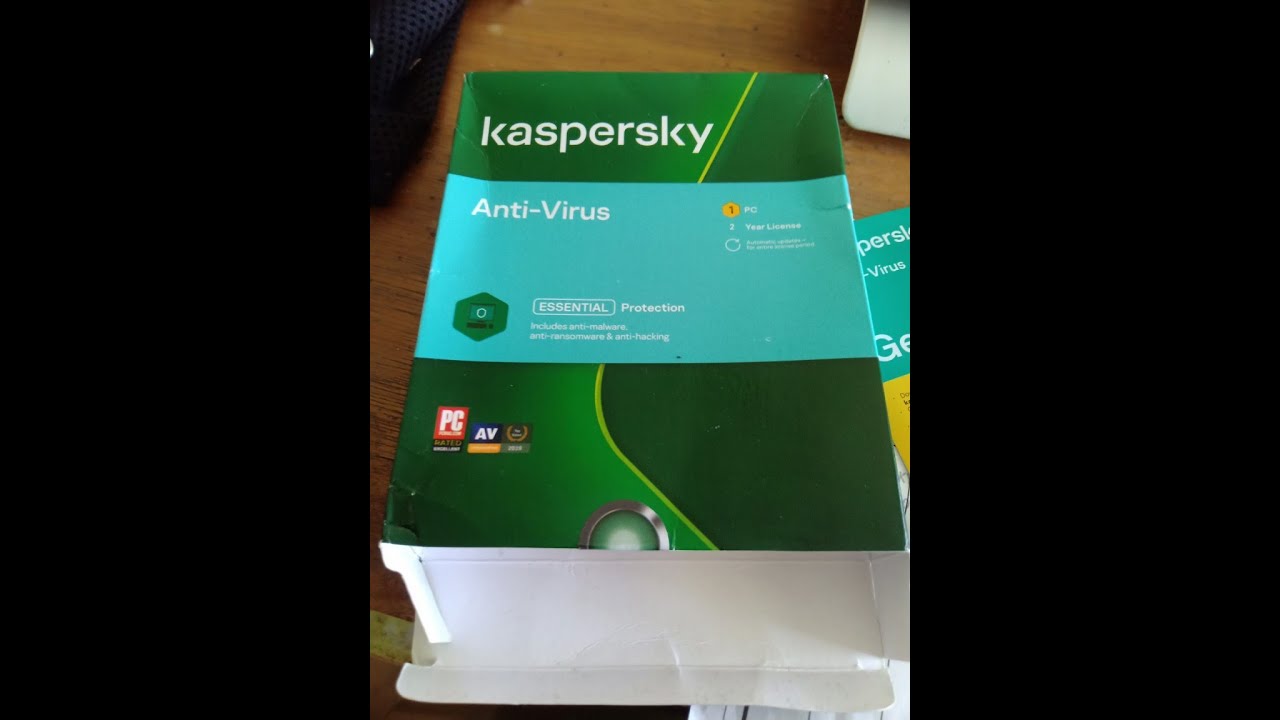 Kaspersky Antivirus 2021 edition 1 device 2 years license (Original ...