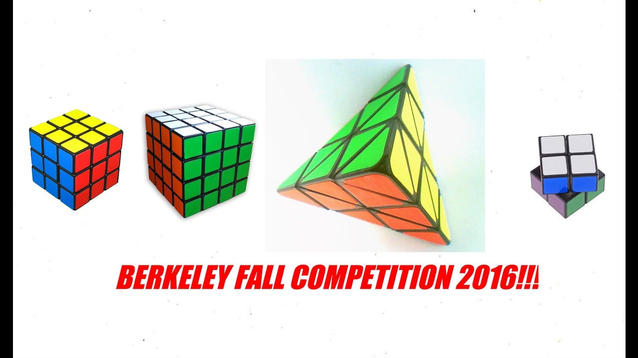 Cubing Competition at Summer Berkeley California 2016 - YouTube