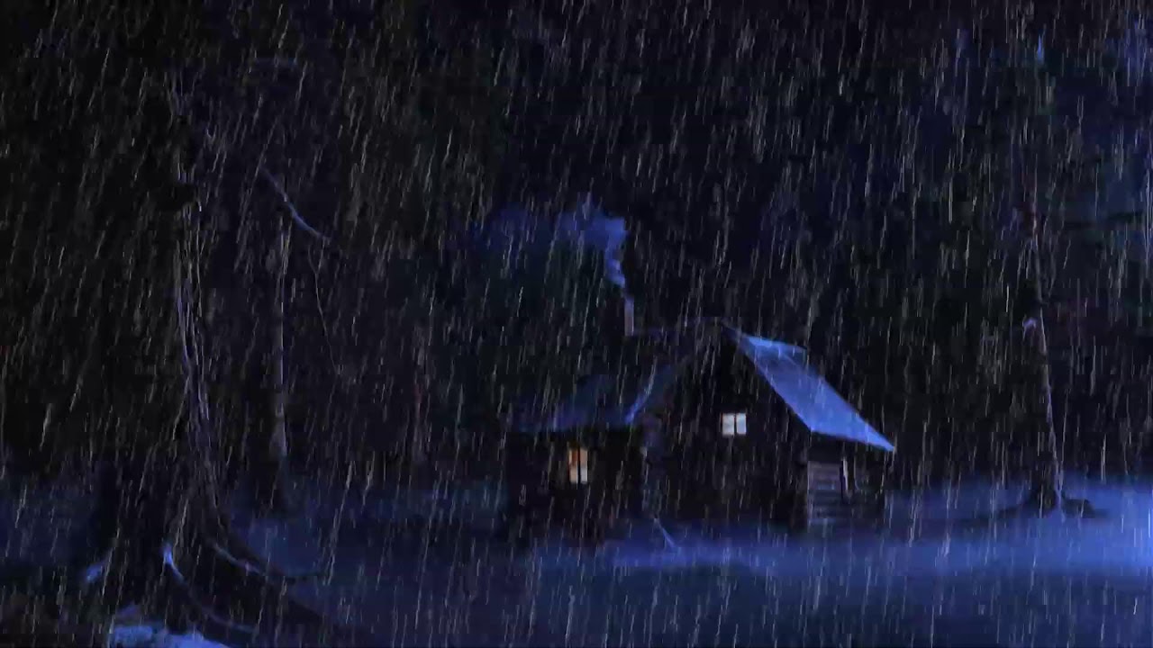 Peaceful Thunderstorm Ambience – Rain Sounds for Sleeping and Fast ...