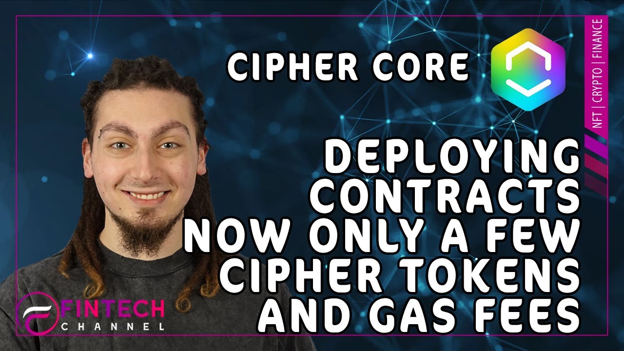 CIPHER CORE - No More Coding! You Need Only Cipher Token and Gas Fees | Fintech - YouTube