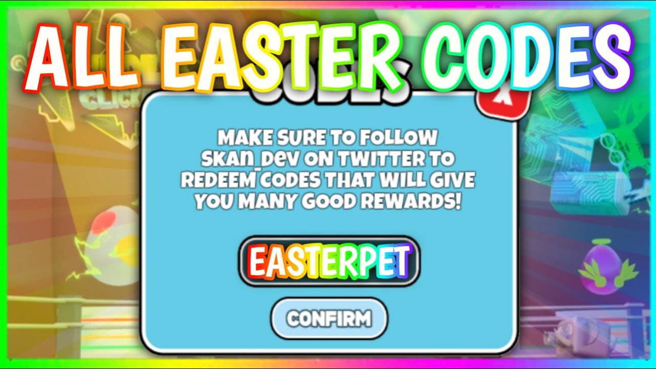 NEW EASTER CODES In Thunder Clickers! - YouTube