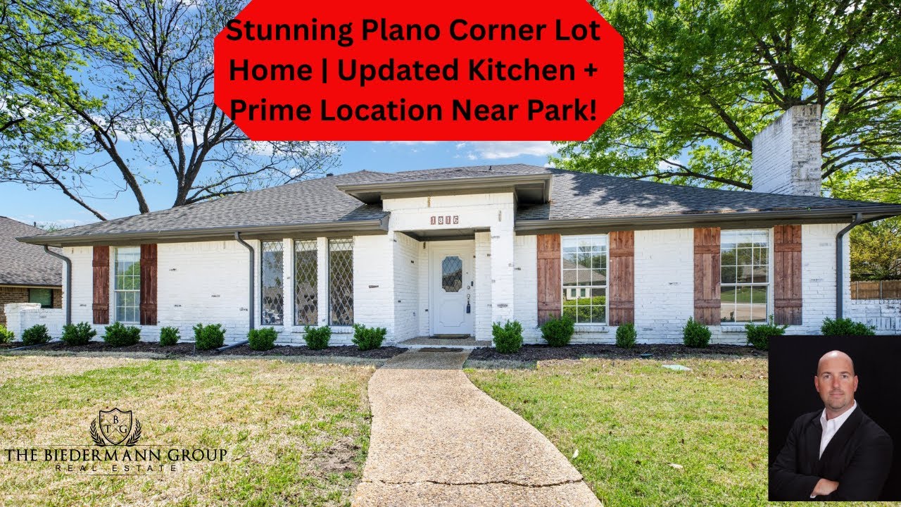Stunning Plano Corner Lot Home | Updated Kitchen + Prime Location Near ...