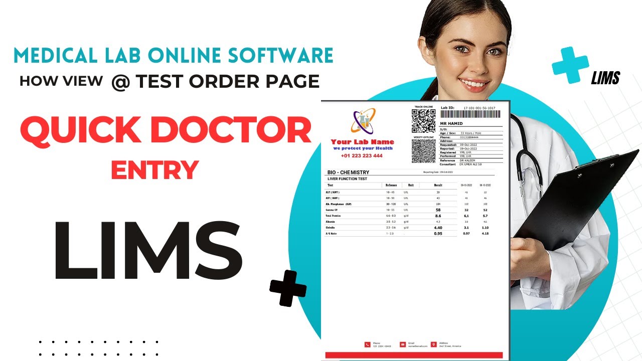 Quick Doctor | Consultant Entry | Medical | Clinical | Pathology ...
