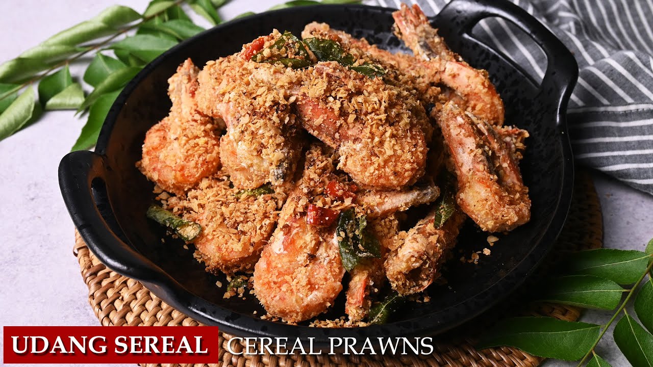 Resep UDANG SEREAL NESTUM / NESTUM CEREAL PRAWNS / CRISPY CEREAL BUTTER ...