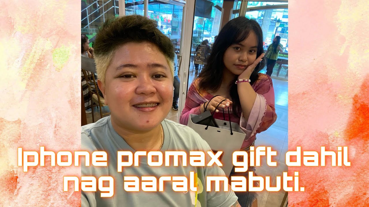 Iphone promax gift for being a consistent honor student. - YouTube