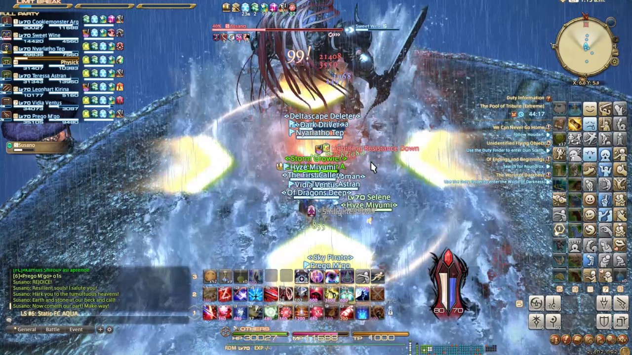 Final Fantasy XIV "The pool of tribute" Extreme - YouTube
