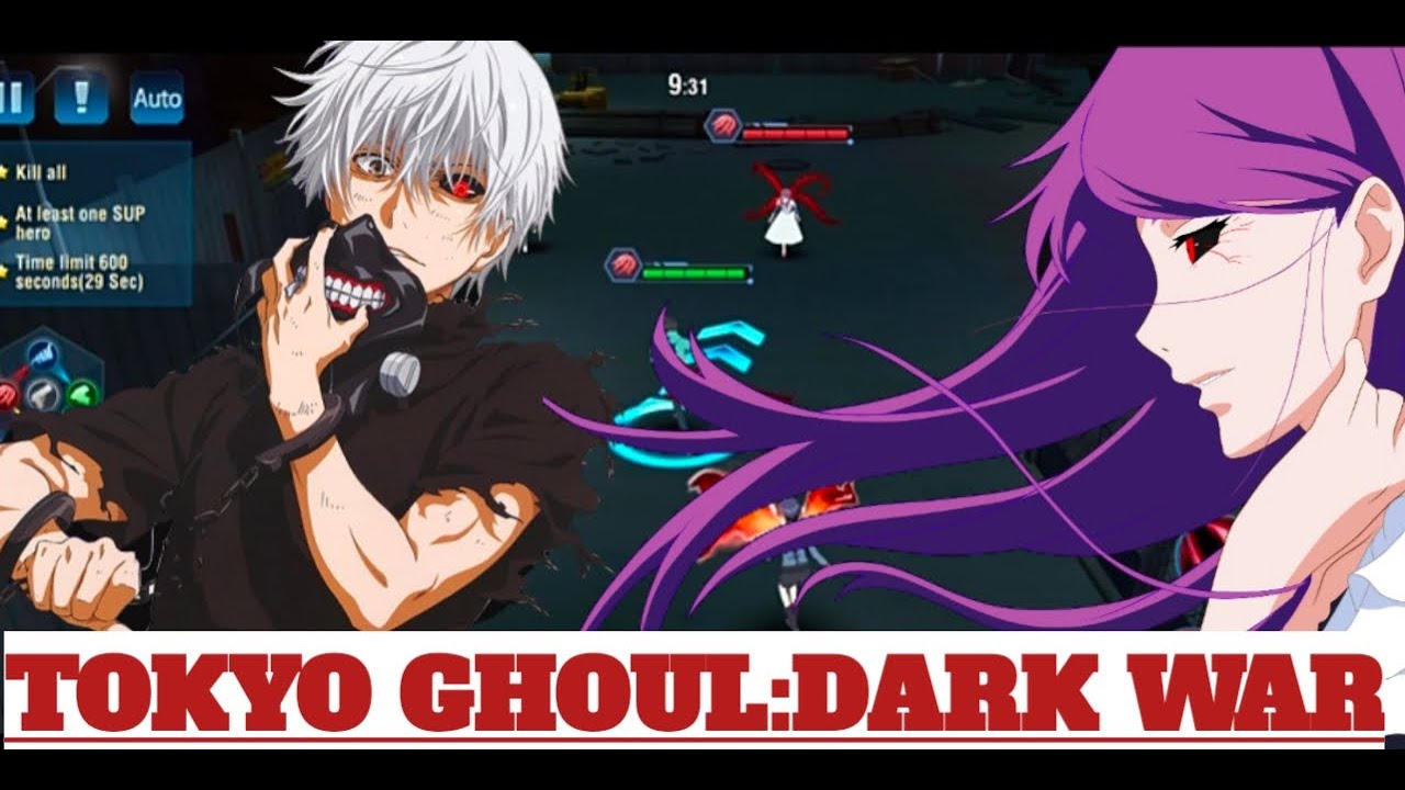 tokyo ghoul:dark war part#1epic battle kaneki kun vs rize kamishiro🔥🔥 ...