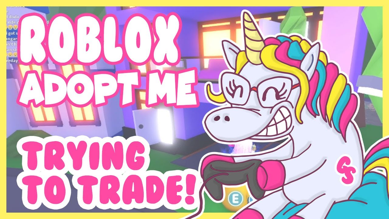 Glitter Sparkle Plays Roblox Adopt Me! | Trading Pets in Adopt Me | Fun ...