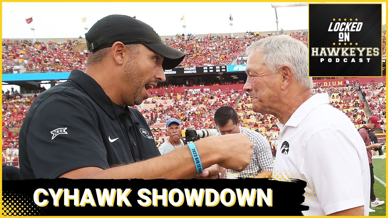 SHOWDOWN: Iowa Hawkeyes & Iowa State Cyclones CLASH in EPIC Rivalry ...
