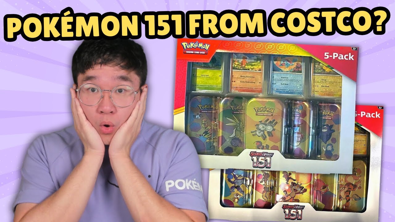 I FINALLY Opened Costco's 151 Pokémon Card Tins! - YouTube