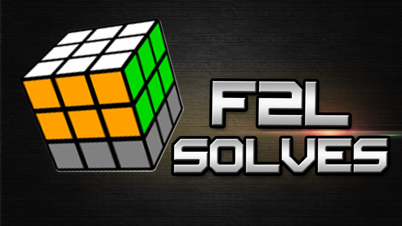F2L Example Solves [Beginners] - YouTube