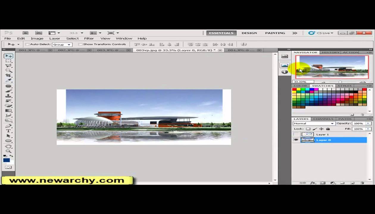 lesson2 menubar in photoshop part 2 - YouTube