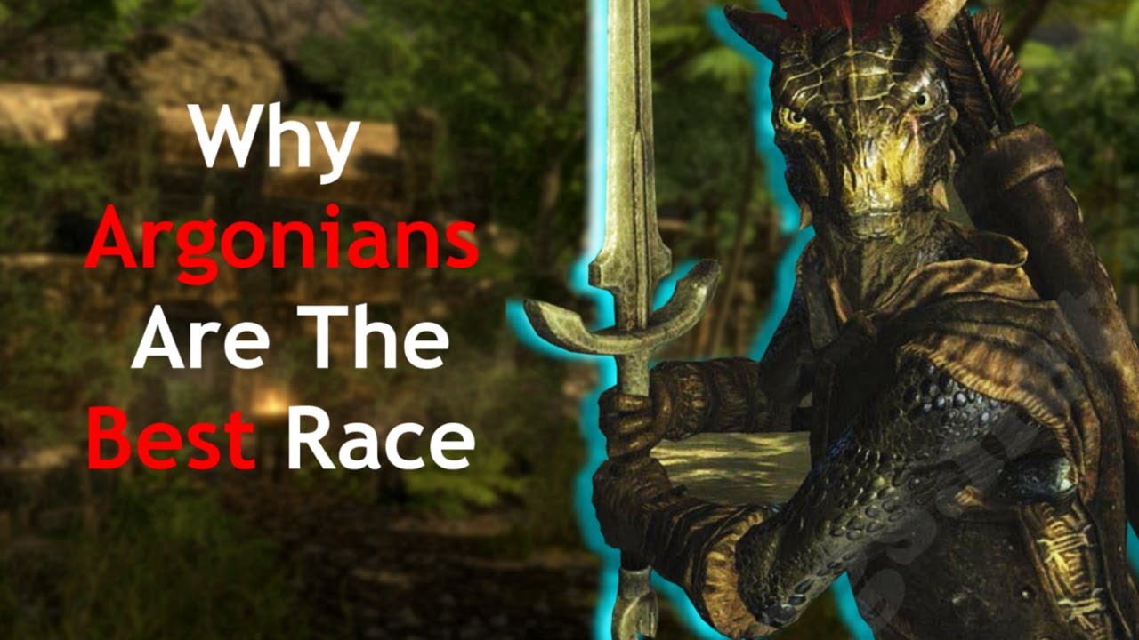 Top 5 Reasons Why Argonians Are The Best Race in TES - YouTube