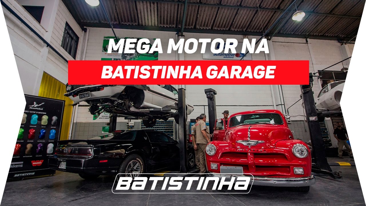 Mega Motor visita Batistinha - Customização e restauração - YouTube