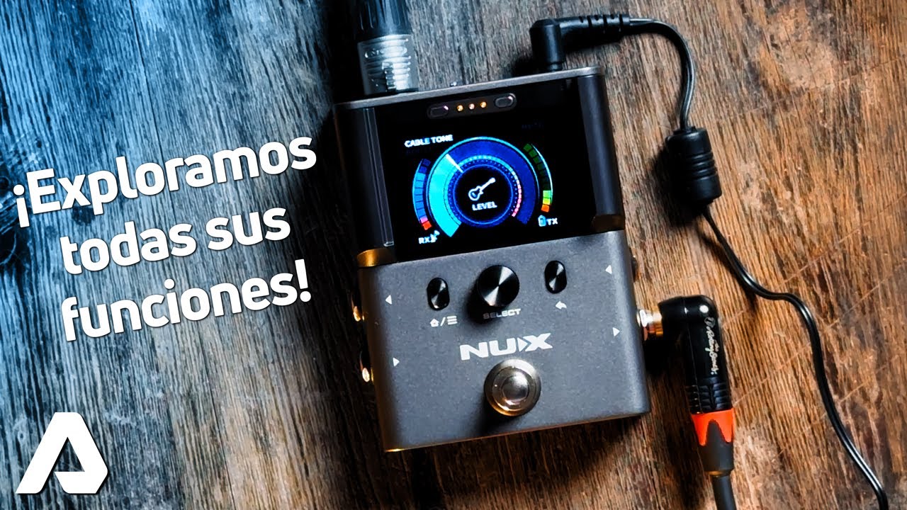 ¿El mejor sistema inalámbrico para guitarra y bajo? NUX B-8 | Alfasoni ...
