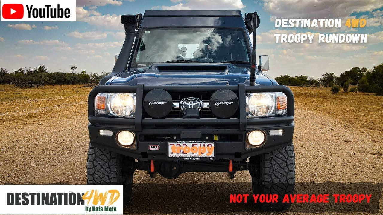 Toyota Landcruiser 78 series 2023, Destination4wd Troopy rundown. Not ...