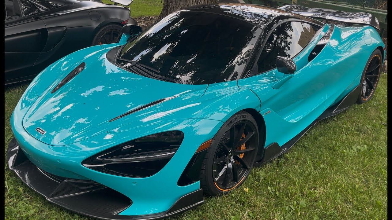 Fistral Blue McLaren 720S Coupe - Walkaround [4K] - YouTube
