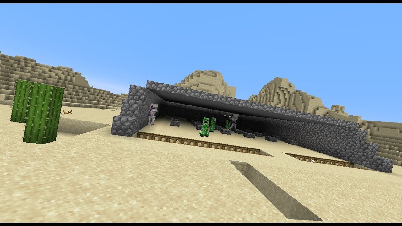 Easy, Early Game Mob Farm - Minecraft 1.13/1.14+ PC Java - YouTube