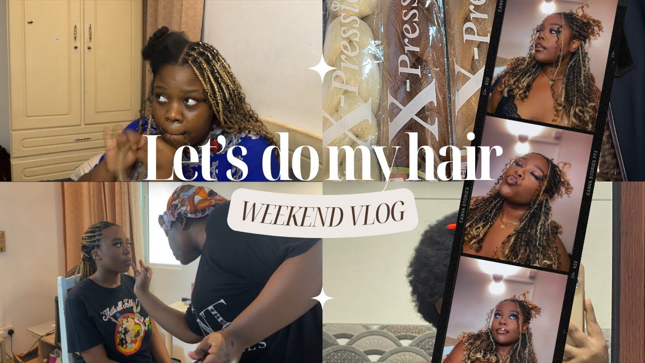 BARBZ ALLEN | DIY, IT'S A JOB AND A THOUSAND!!!!! Let's do my hair vlog ...