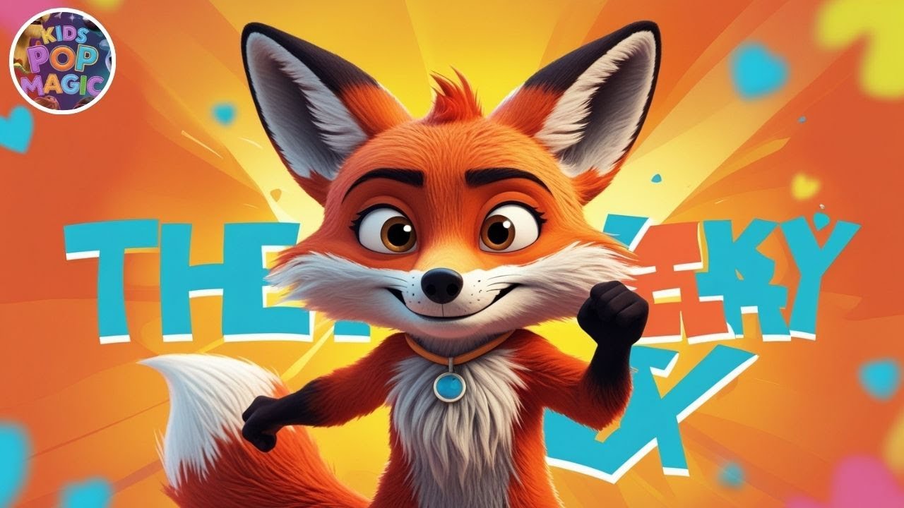 The Sneaky Little Fox 🦊 | Fun Kids Song & Animation | Animal Songs for Children - YouTube