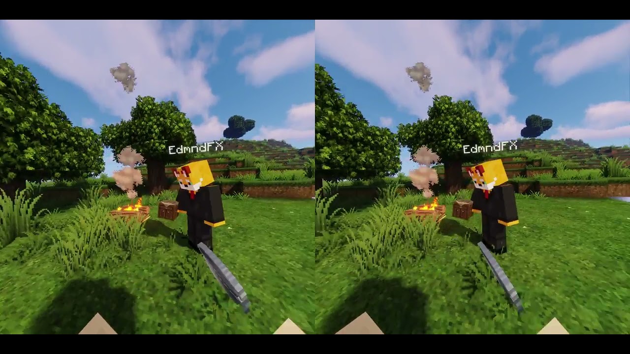 [3D+Voice] Vivecraft 1.19.2 + Terralith - Gameplay with Shaders ...
