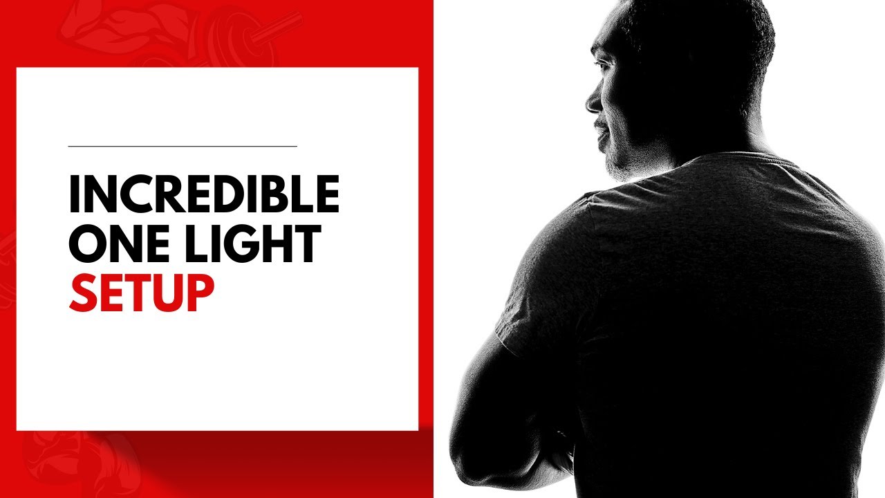 Amazing One Light Setup For Incredible Results In My Small Home Studio ...
