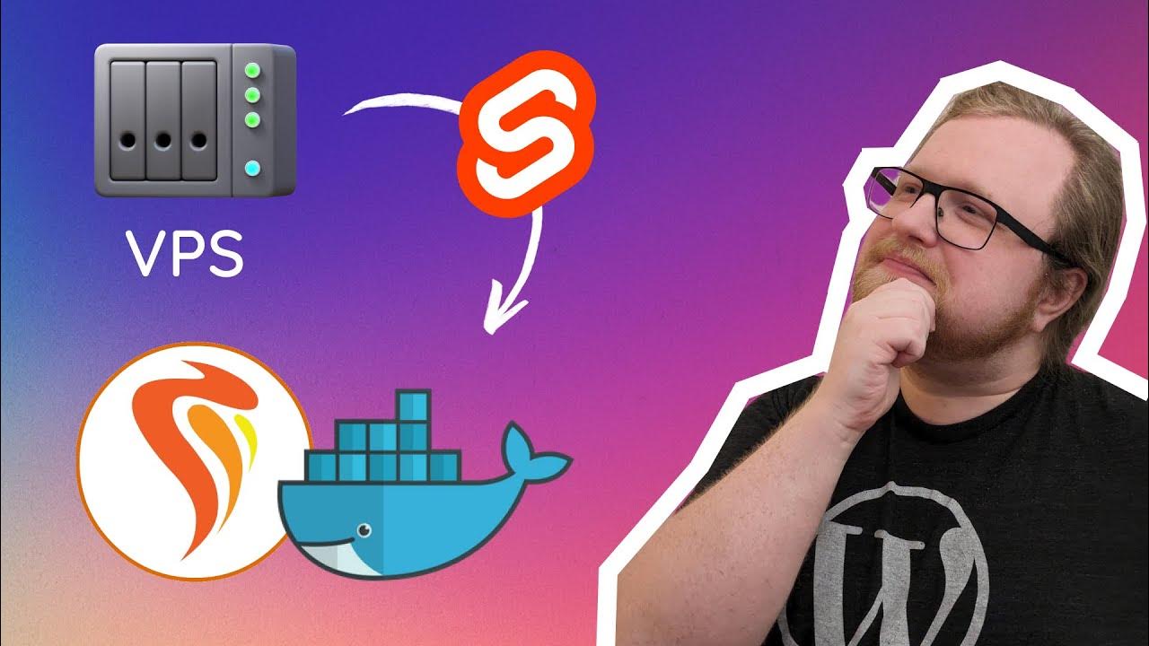 Self-hosting SvelteKit with a VPS, Docker, CapRover and GitHub Actions - YouTube