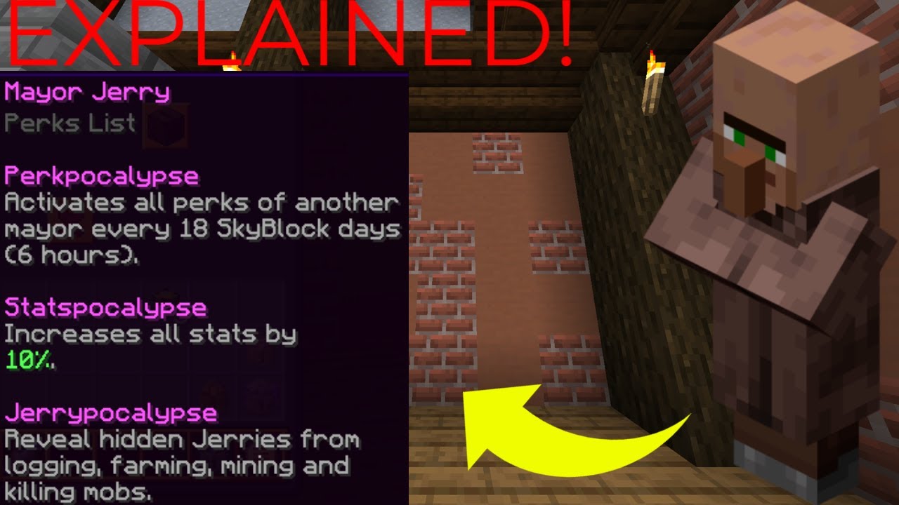 Mayor Jerry Event EXPLAINED! (Hypixel Skyblock) - YouTube
