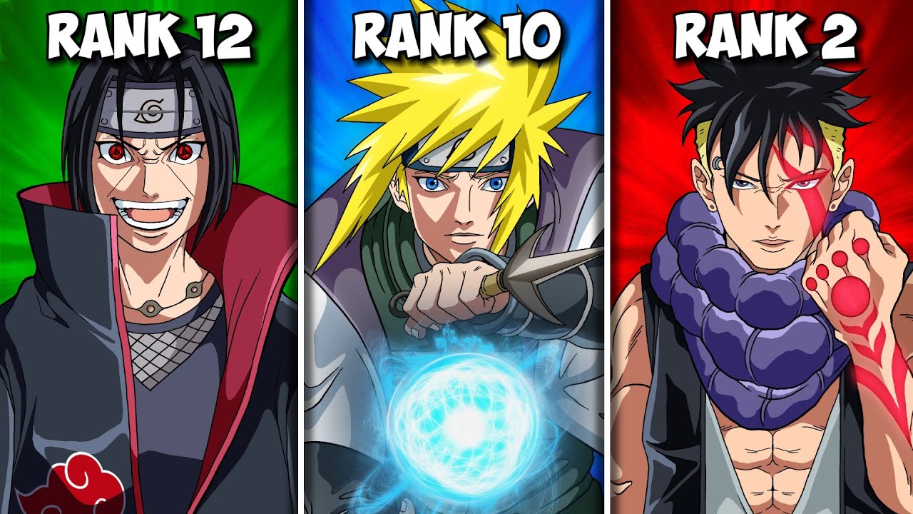 Top 25 Strongest Shinobi in Konoha's History (Hashirama, Madara, Boruto ...