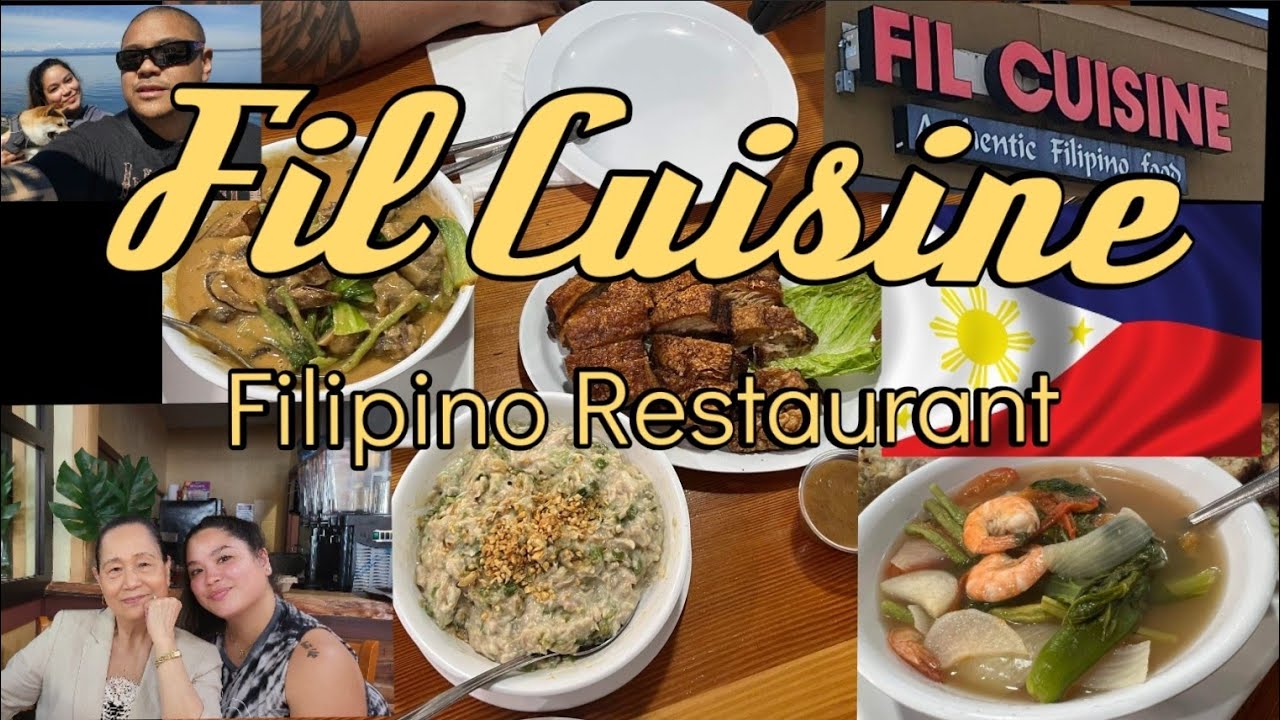 🇵🇭 Fil Cuisine Filipino Restaurant 🇵🇭 #filipino - YouTube