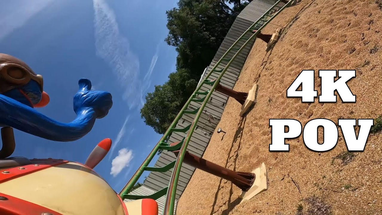 Air Grover Front Row POV [4K] | Busch Gardens Tampa 2022 - YouTube