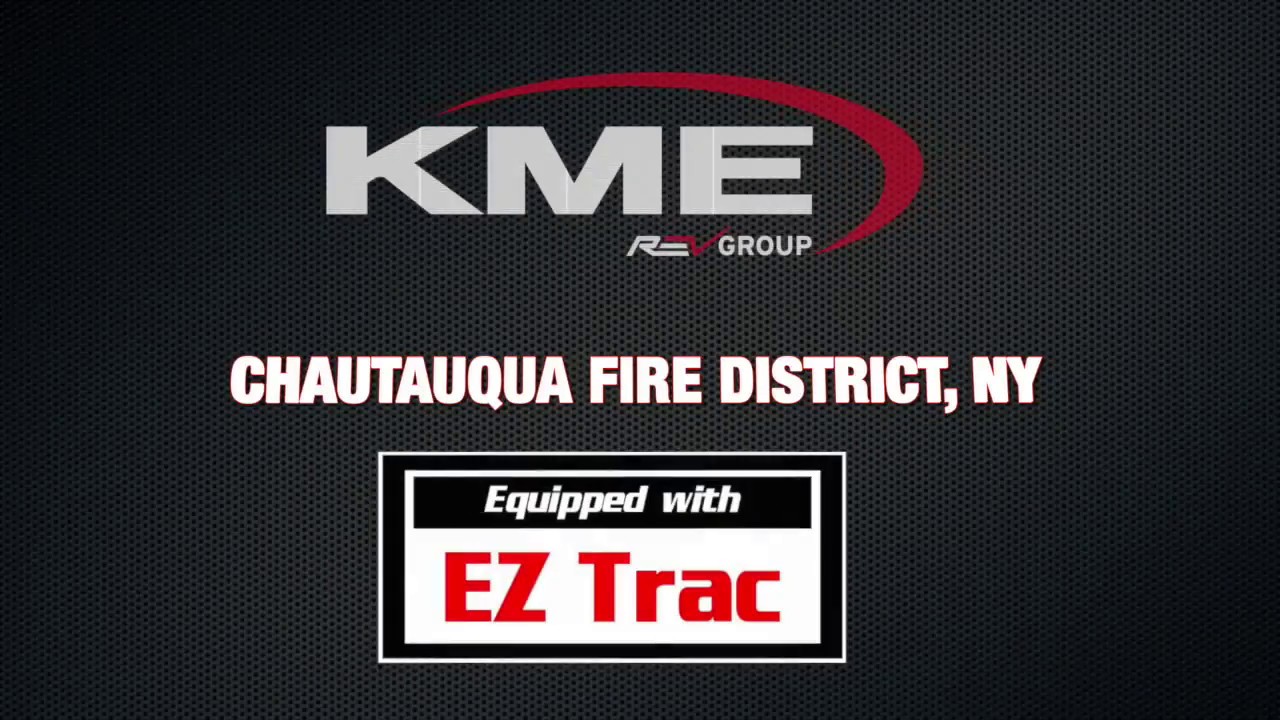 KME EZ Trac System Delivered to the Northeast | Chautauqua FD, NY KME ...