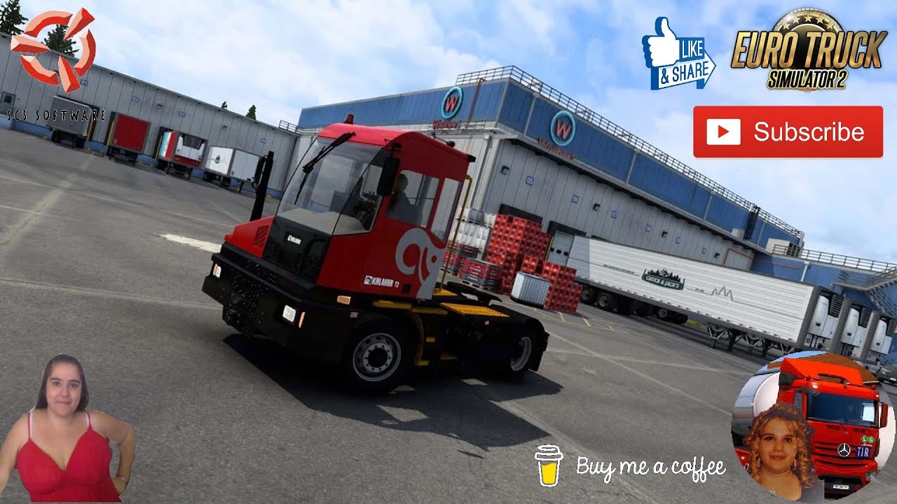 Euro Truck Simulator 2 (1.49) Kalmar T2 Terminal Tractor v1.6 By ...