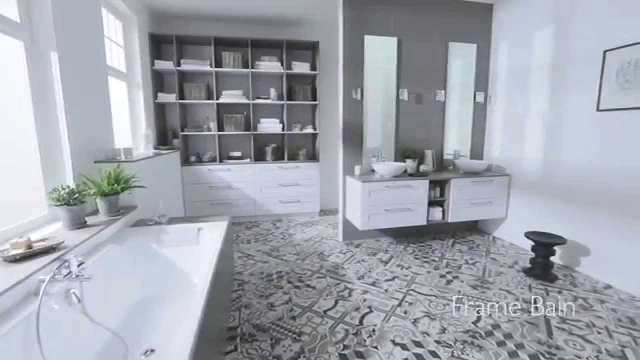 Bad med klassisk design og interiør - YouTube