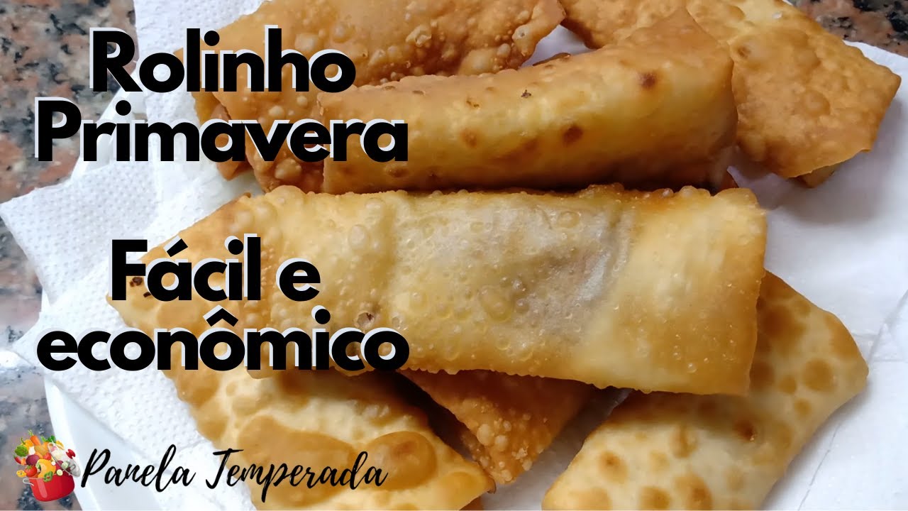 ROLINHO PRIMAVERA [receita fácil e econômica] - YouTube