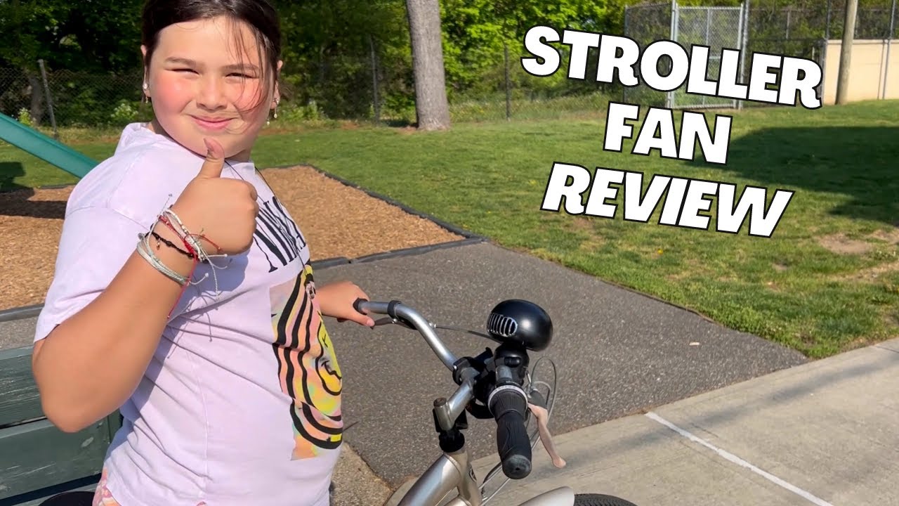 Stay Breezy on the Go: A Comprehensive Stroller Fan Review Video! - YouTube