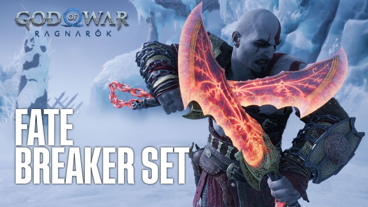 God Of War: Ragnarok - Fate Breaker Set | HIGH RAGE GAIN RATE BUILD ...