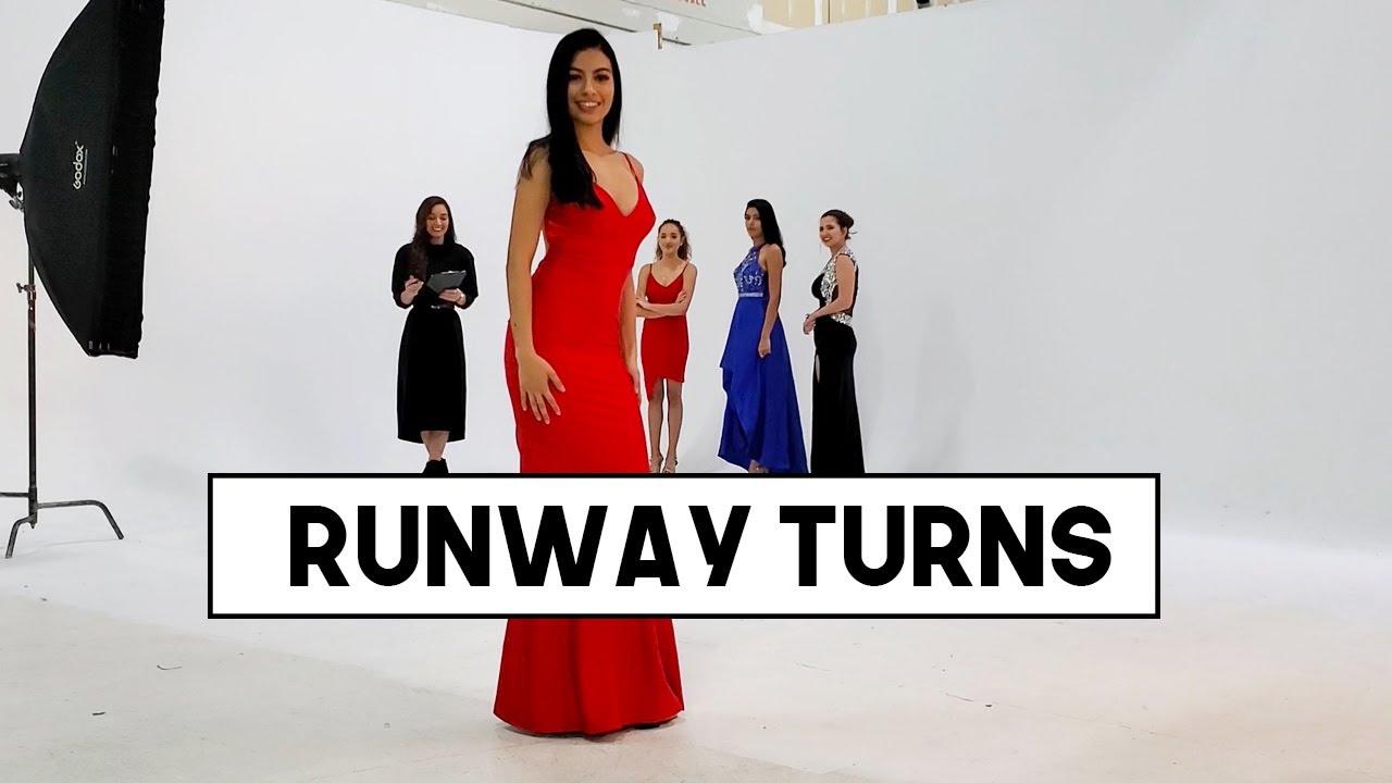 How To Do Runway Turns Like A Model | Modeling Course | Part 2 - YouTube