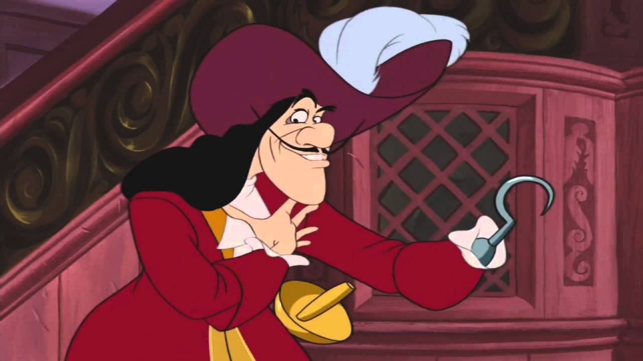 Peter Pan 1953 Captain Hook