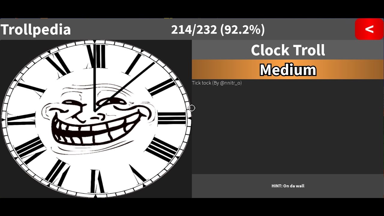 How To Find Clock Troll Find The Trollfaces YouTube How To Find Clock Troll Find The Trollfaces YouTube