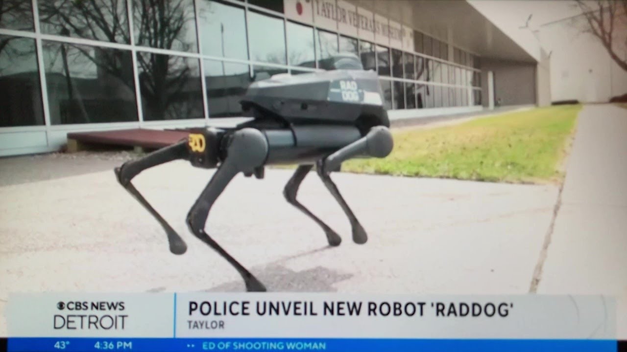 WWJ-TV, CBS in Detroit, RADDOG Delivered to Taylor PD, 4pm ET March 19 ...