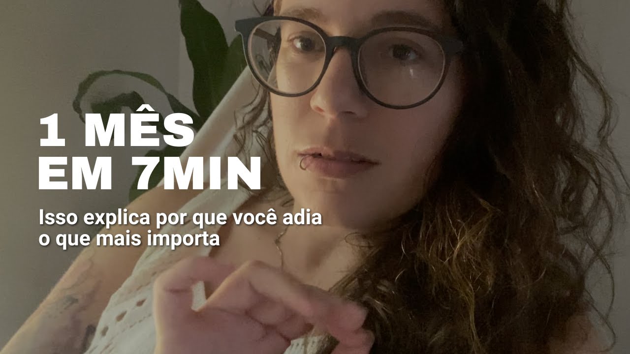 Se você está adiando algo importante, assista isso - YouTube