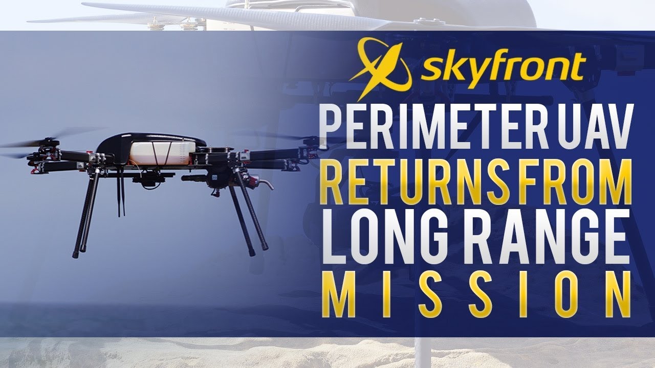 Perimeter Hybrid UAV Returns from Long Range Mission - YouTube
